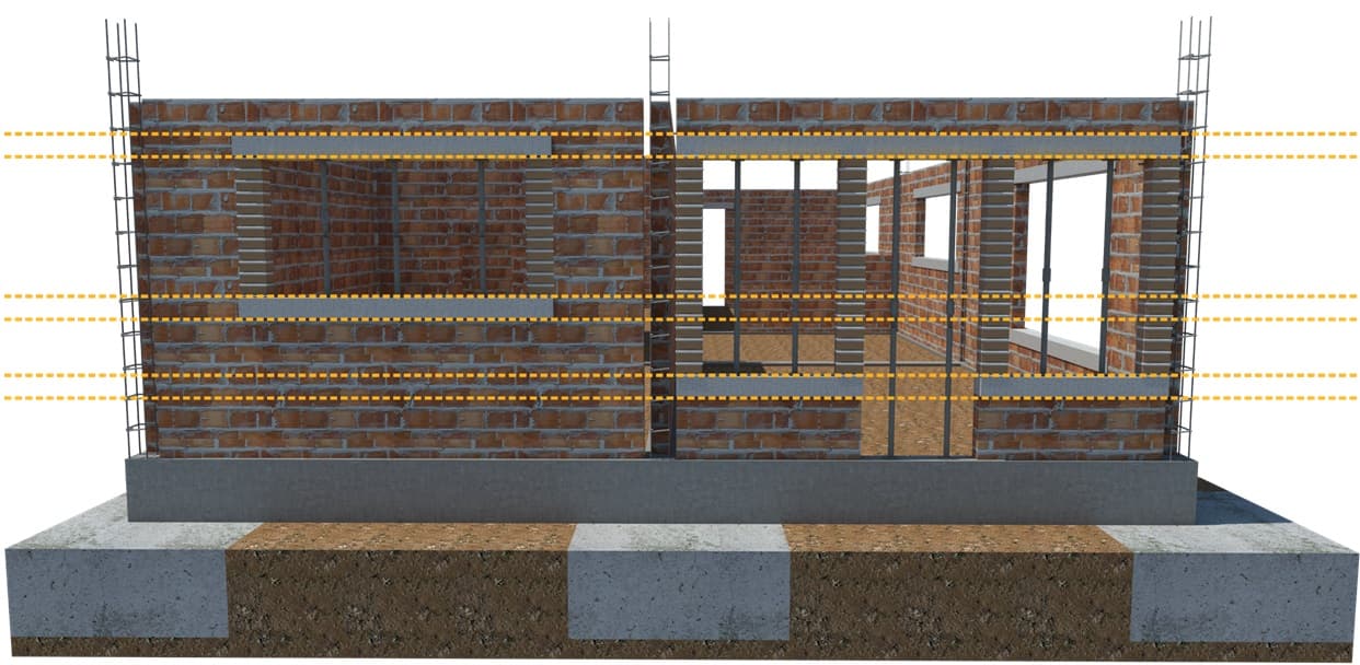Paredes: alvenaria de vedação - Construindo Casas